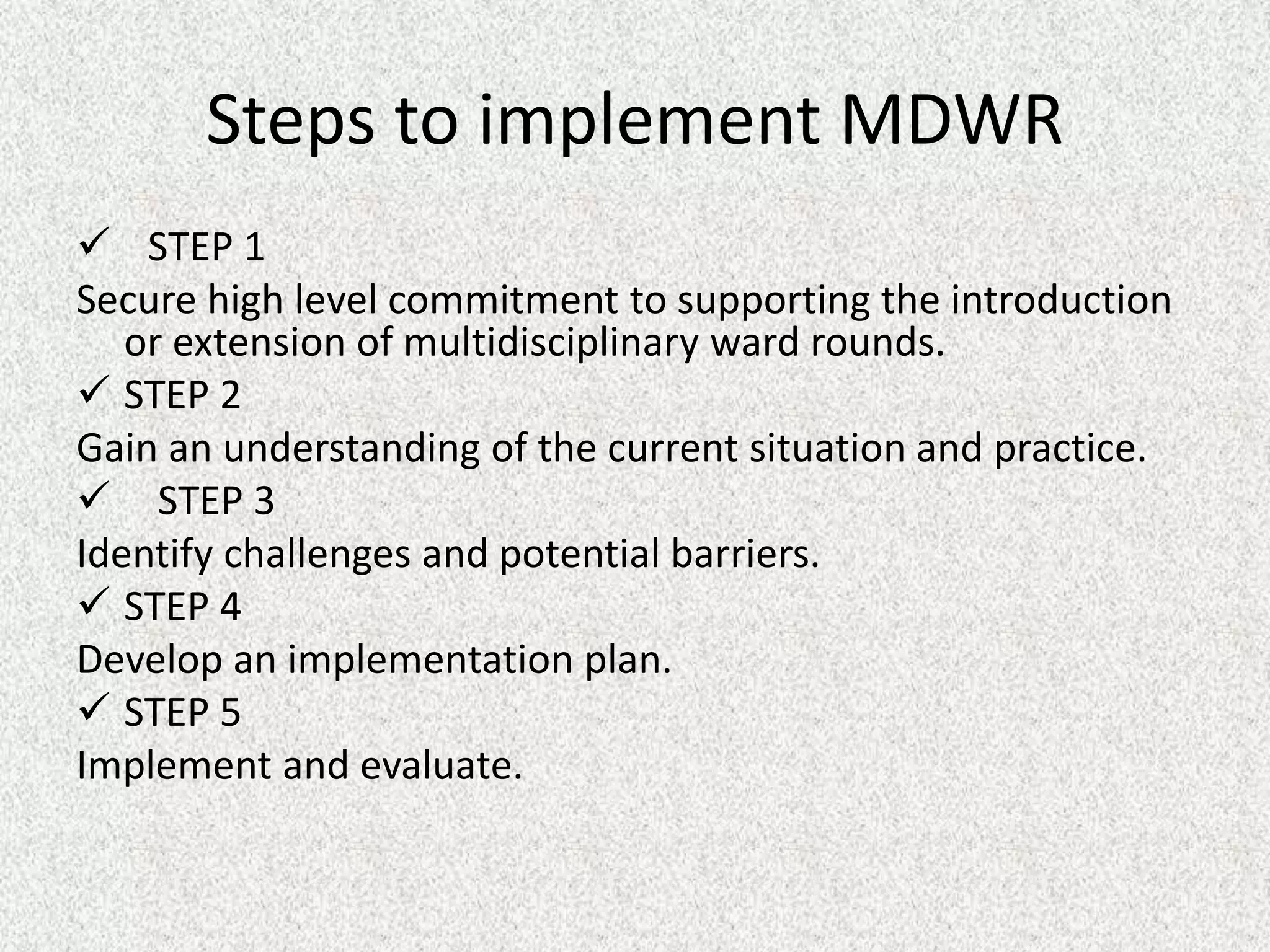 anatomy and physiology of ward rounds | PPTX