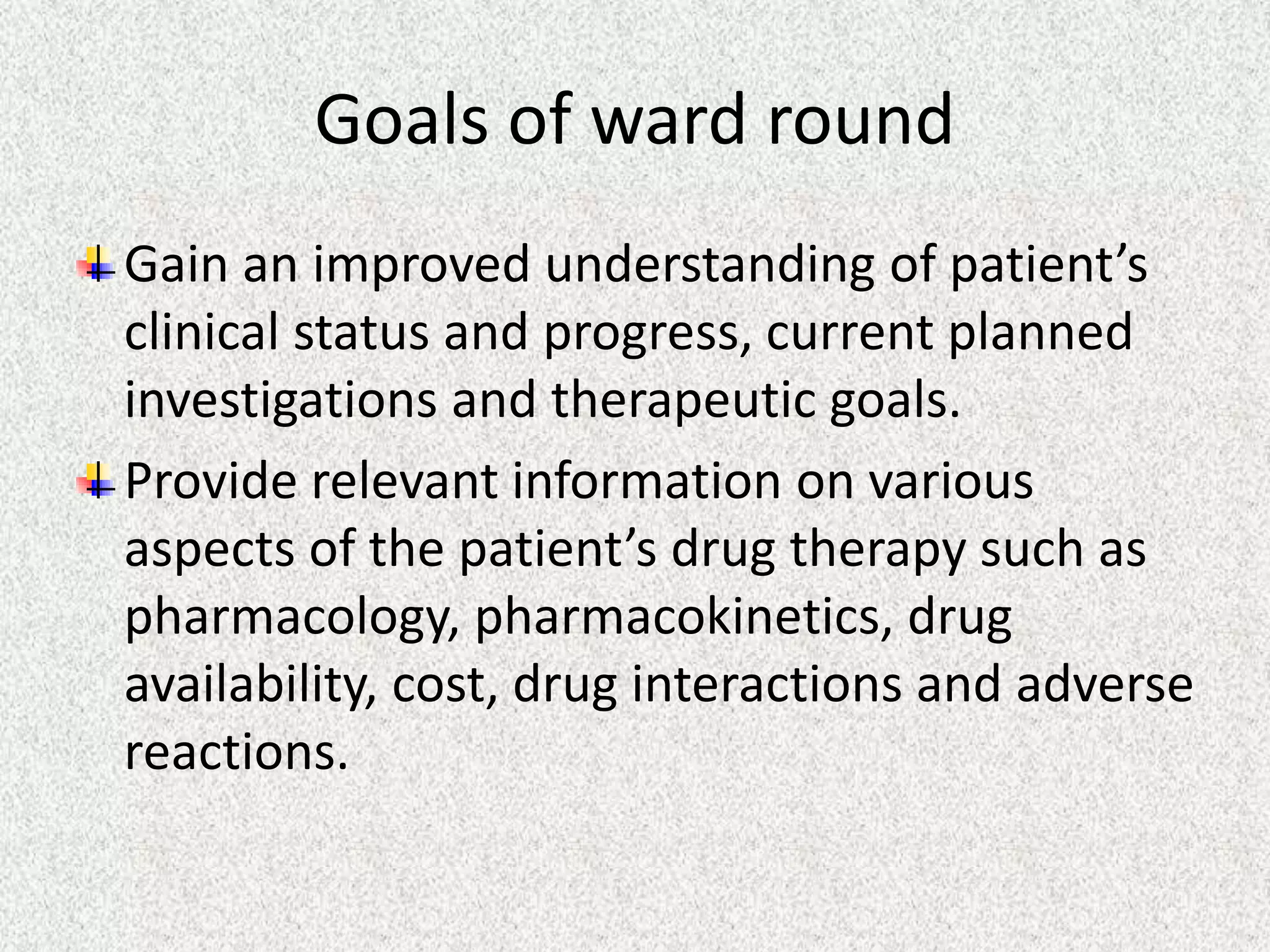 anatomy and physiology of ward rounds | PPTX