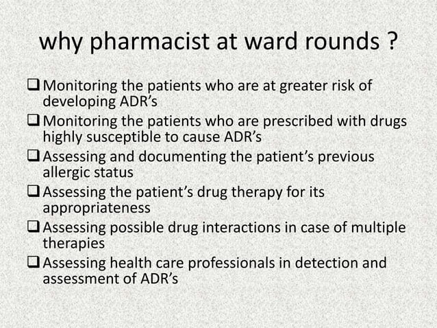 anatomy and physiology of ward rounds | PPT