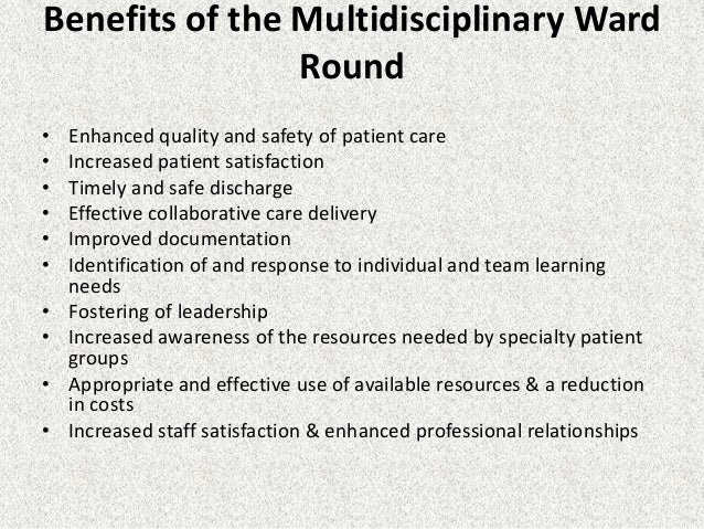 anatomy and physiology of ward rounds
