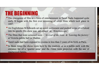 EVALUTION OF TAMIL CINEMA | PDF