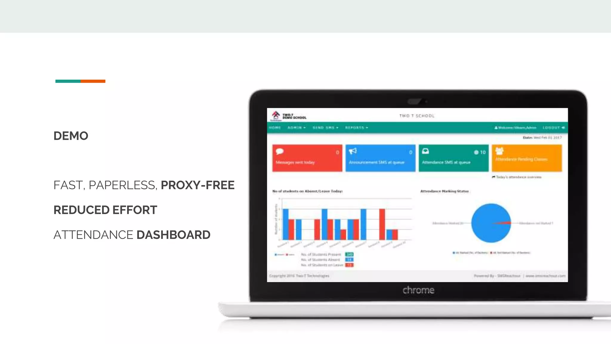 QR-code based attendance system | PPTX