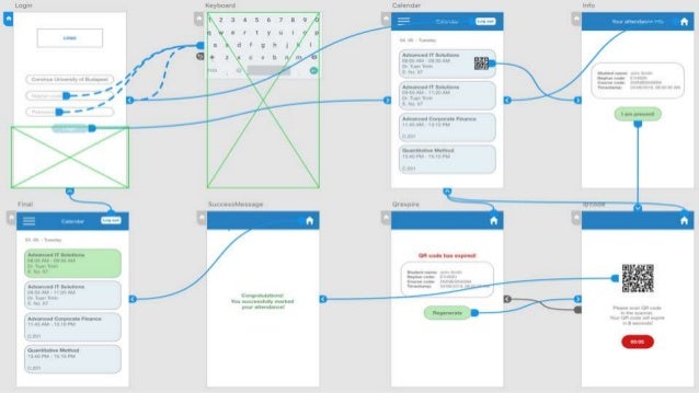 QR-code based attendance system
