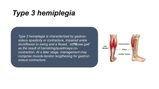 cerebral palsy and its orthotic management | PPT