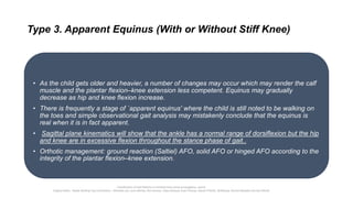 cerebral palsy and its orthotic management | PPT