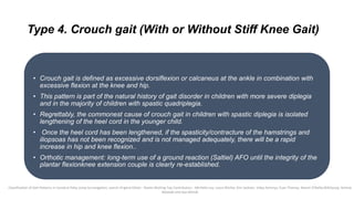 cerebral palsy and its orthotic management | PPT