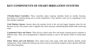 cpp smart irrigAtion presentation.pffvrfff | PPT