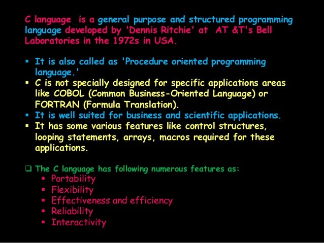 C Language (All Concept)