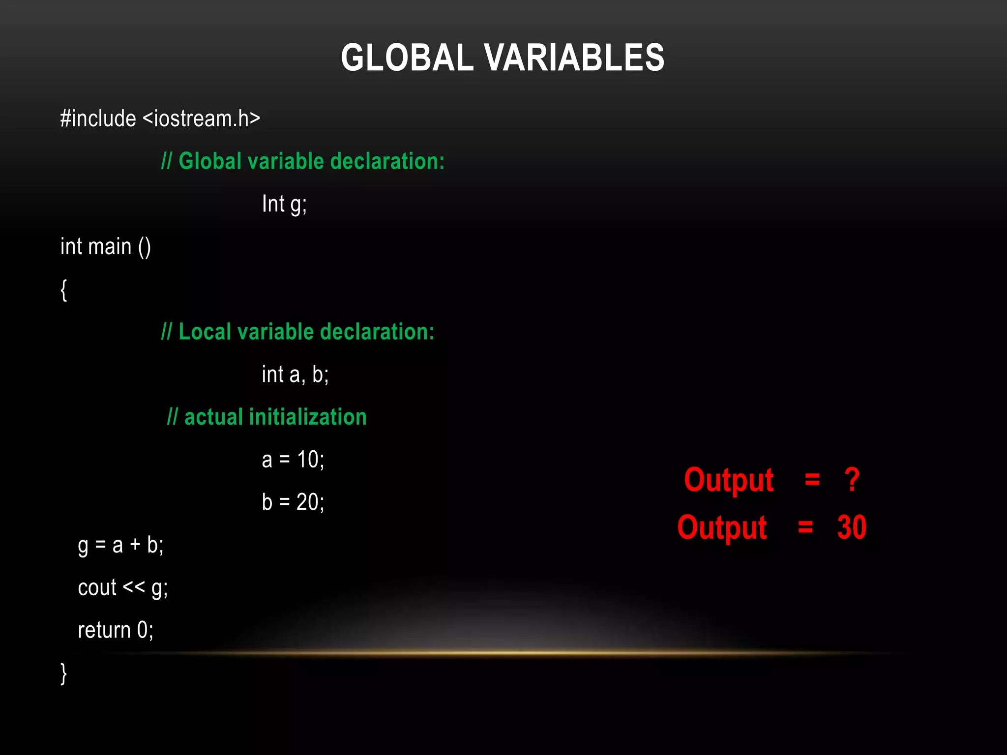 C Overview Ppt Ppt