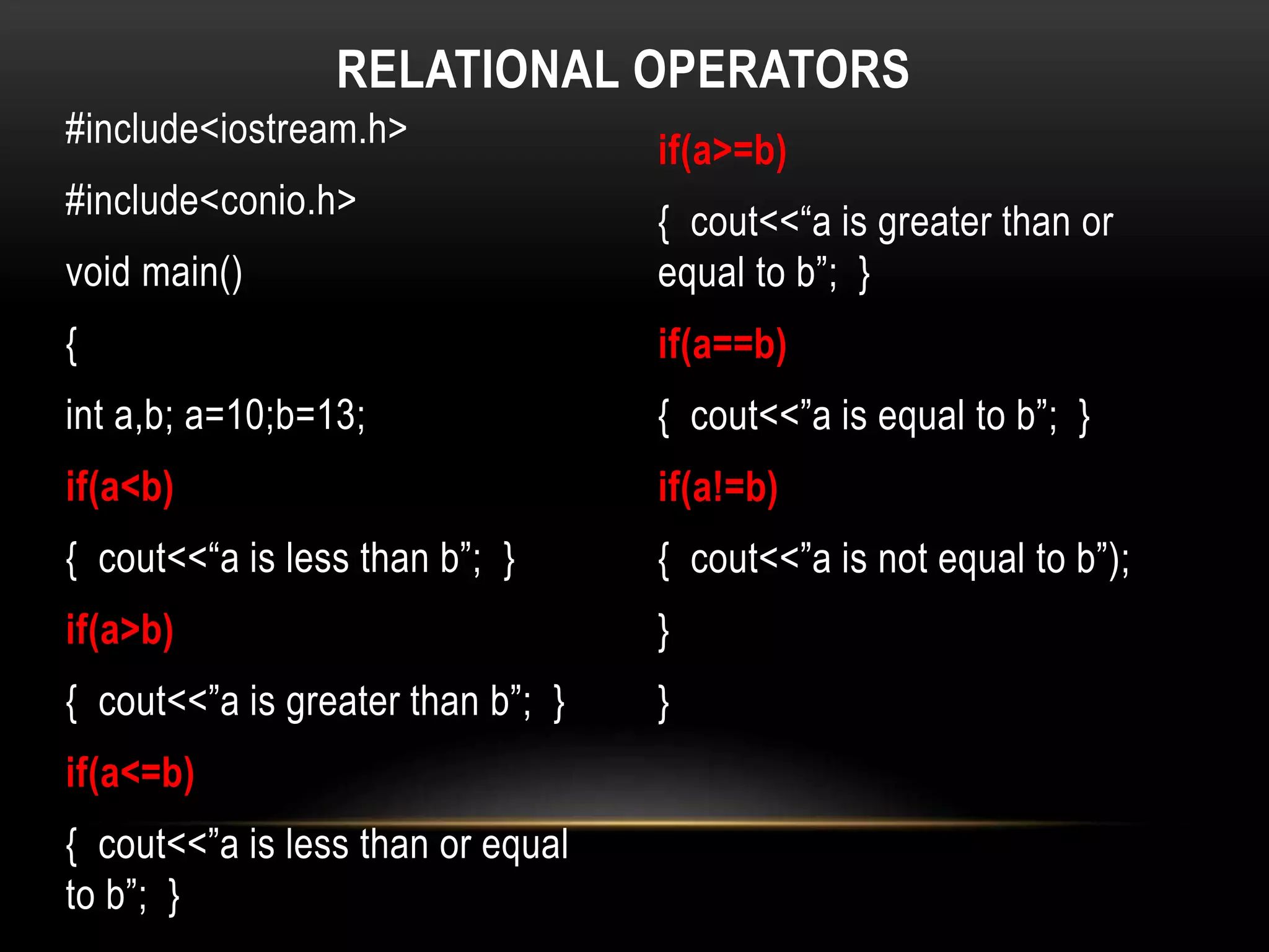 C++ Overview PPT | PPTX