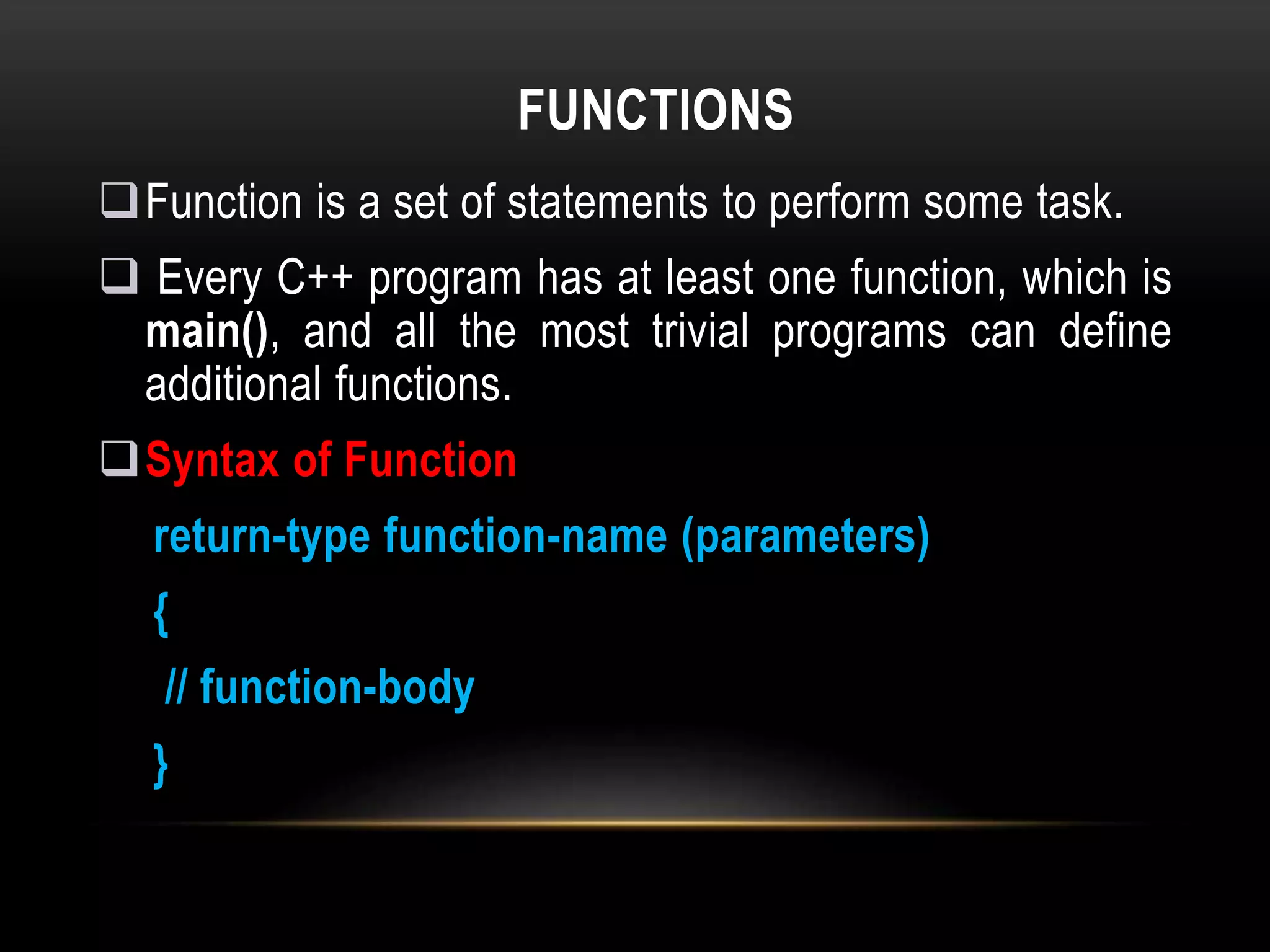 C Overview Ppt Ppt