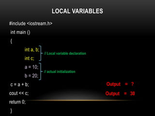 C++ Overview PPT | PPTX