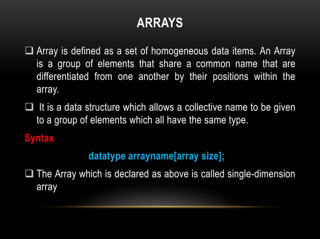 C++ Overview PPT | PPTX