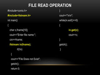C++ Overview PPT | PPTX