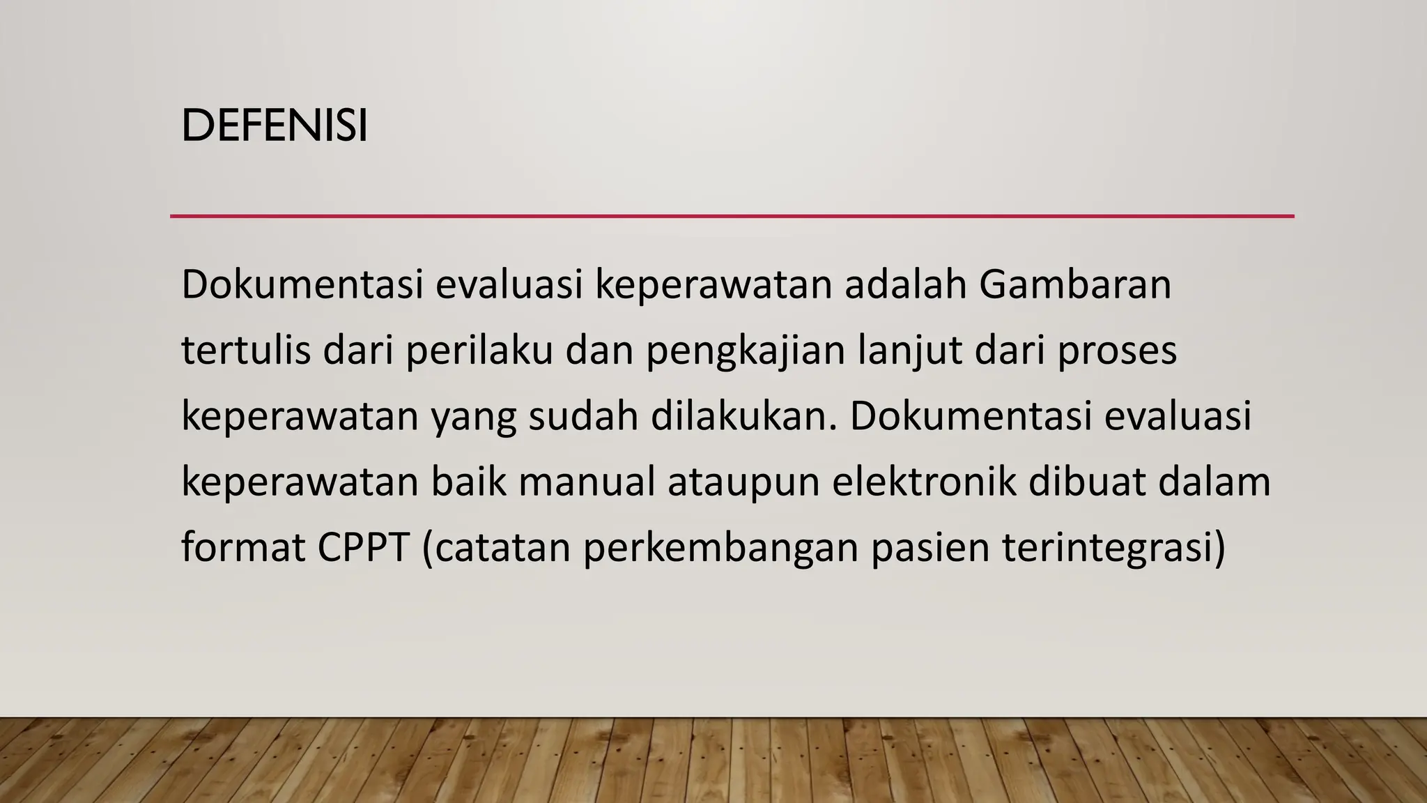 cppt CATATAN PERKEMBANGAN PASIEN TERINTEGRASI | PPTX