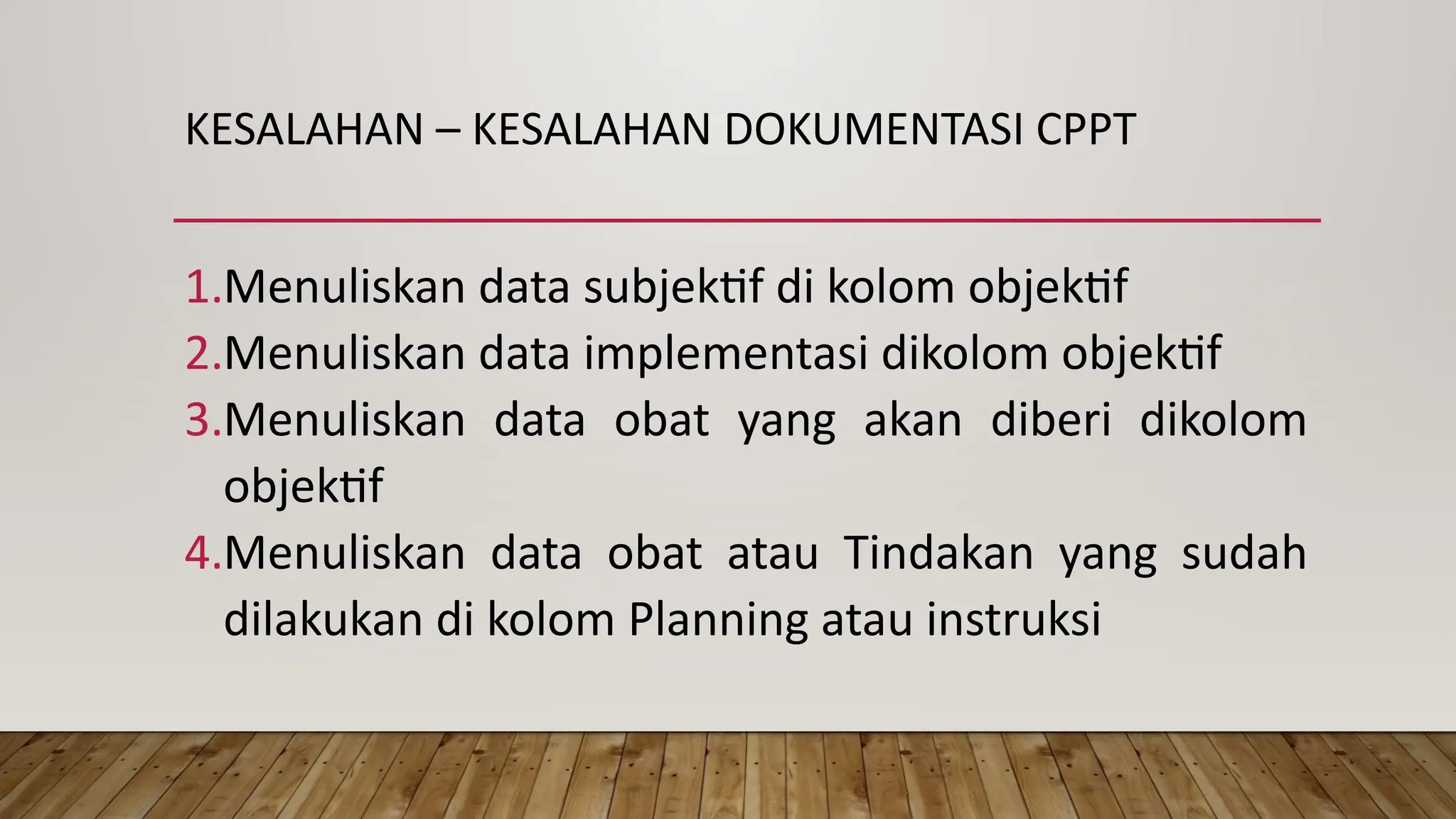 cppt CATATAN PERKEMBANGAN PASIEN TERINTEGRASI | PPTX