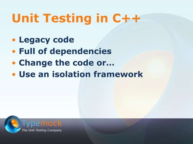 C++ unit testing top 5 problems and solutions | PPT