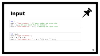 C++ and OOPS Crash Course by ACM DBIT | Grejo Joby | PPT