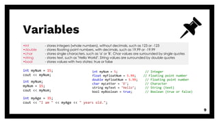 C++ and OOPS Crash Course by ACM DBIT | Grejo Joby | PPT