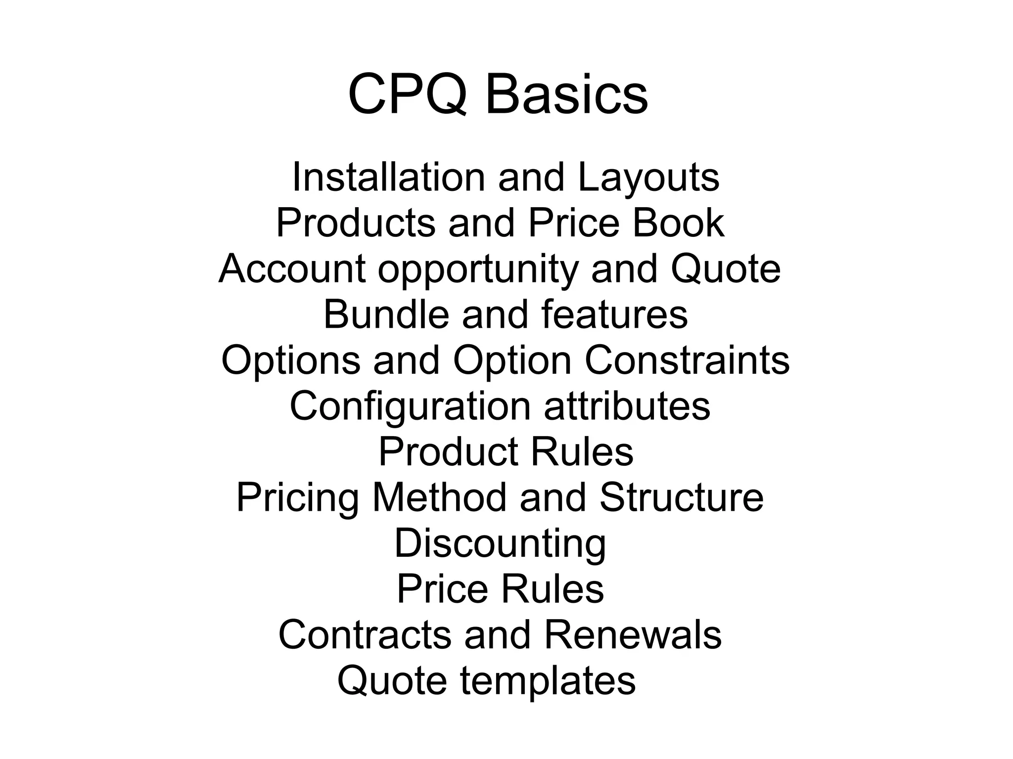 Cpq basics bycesaribeiro | PPT
