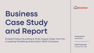 Salesforce CPQ case study by tenetizer.pptx