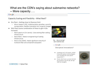 Fiber Technology Trends for Next Generation Networks | PDF