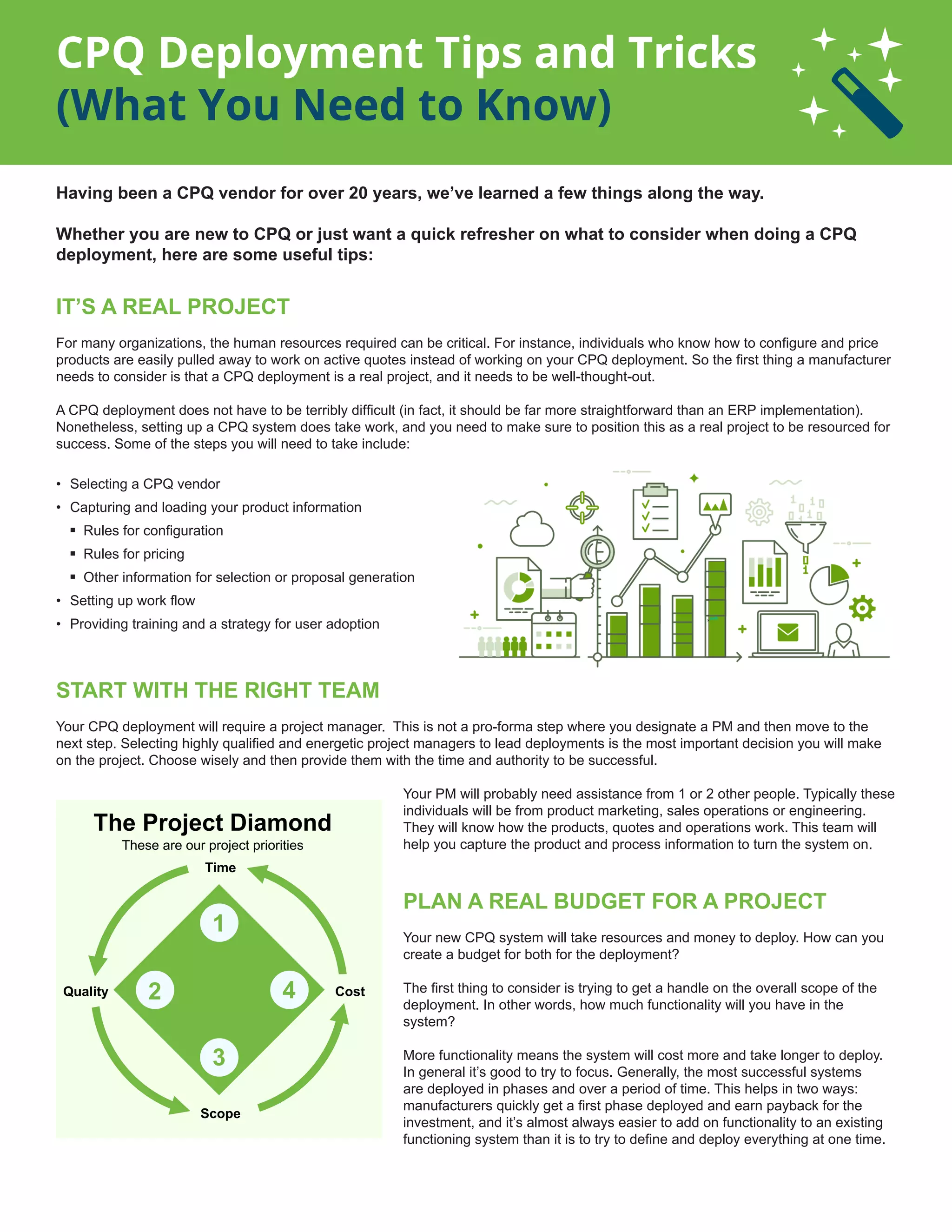 CPQ Deployment Tips & Tricks | PDF | Business | Business and Finance