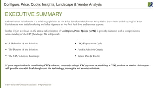 CPQ Solution Study | PDF