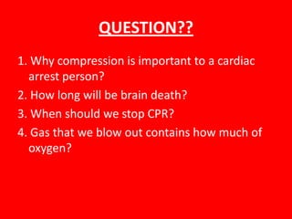 CPR, BASIC LIFE SUPPORT | PPTX