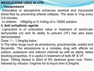 CARDIO-PULMONARY RESUSCITATION | PPTX
