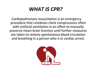 Cpr | PPT