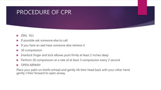 Cpr | PPTX