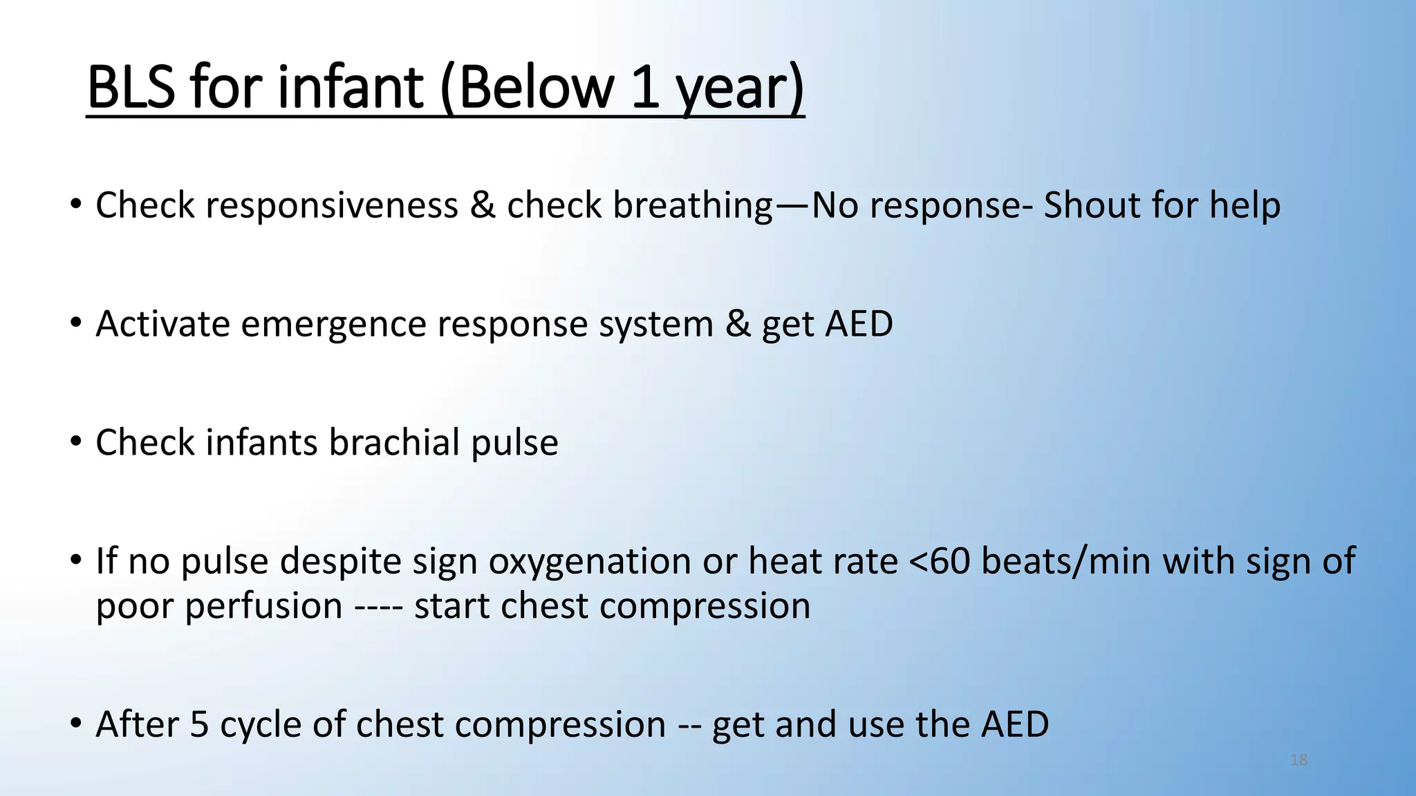 basic life support or CPR | PPTX