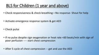 basic life support or CPR | PPT