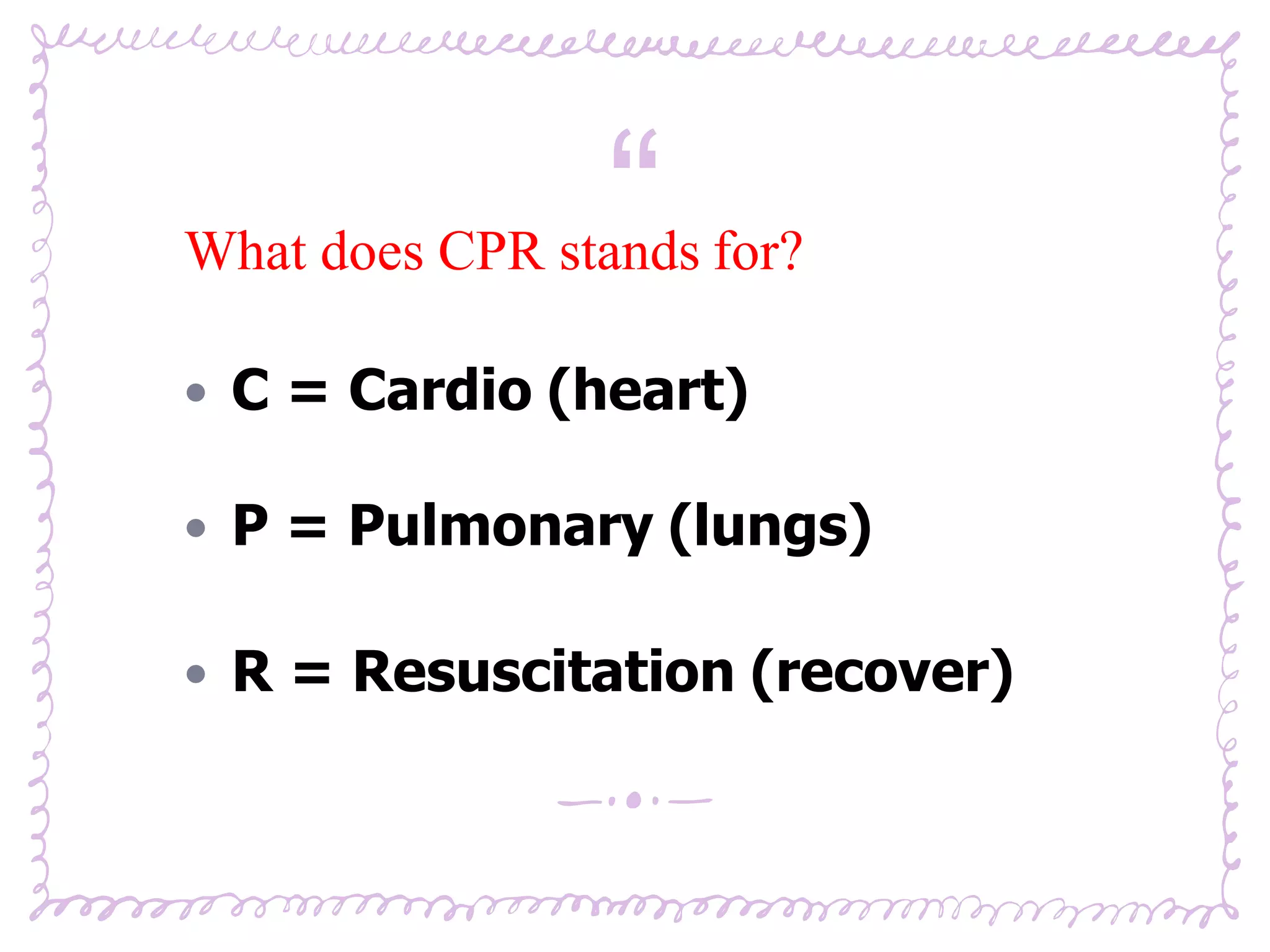 CPR | PPTX