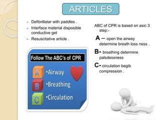 CPR ( cardio pulmonary resuctation ) | PPT