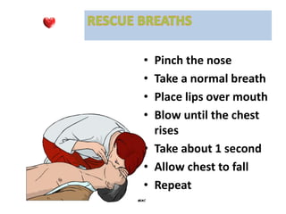 CARDIO PULMONARY RESUSCITATION (CPR) | PPTX