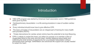 cardiopulmonary resuscitation | PPT