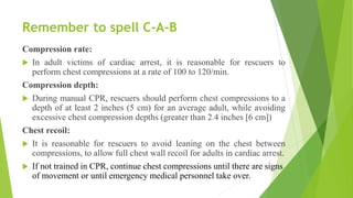 CPR procedure | PPTX