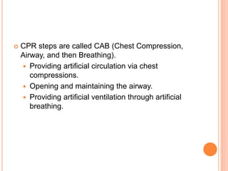 CPR. to present 1 | PPT