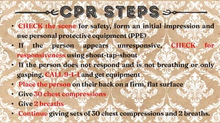 Cardiopulmonary Resuscitation (CPR).ppt