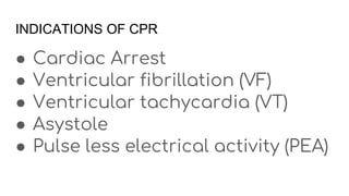 CPR presentation by Vineela Shyam Kumar M | PPT