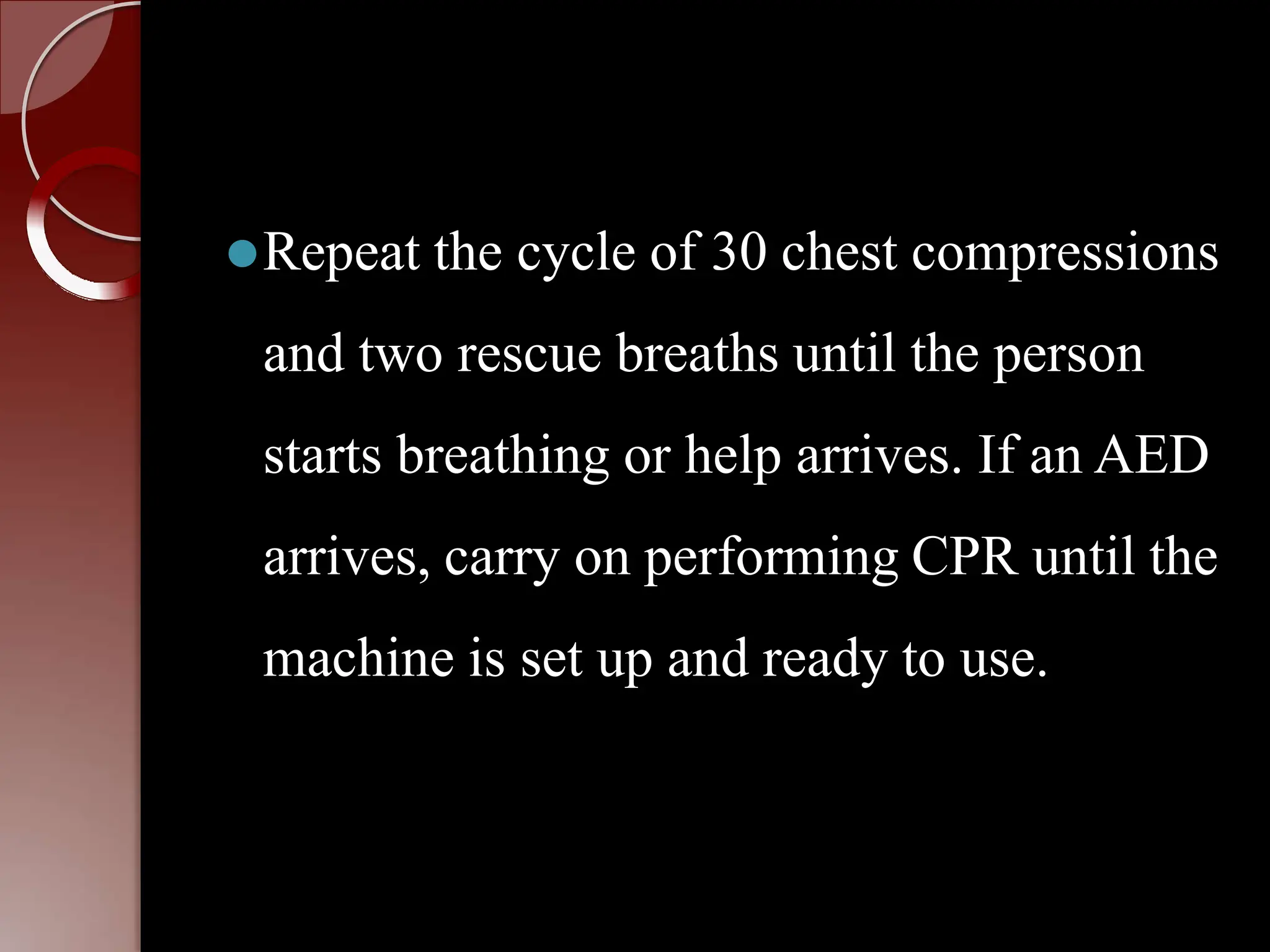 cardiopulamonary resuscitation presentation | PPTX