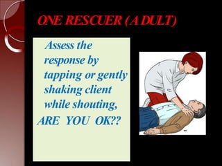 cardiopulamonary resuscitation presentation | PPTX