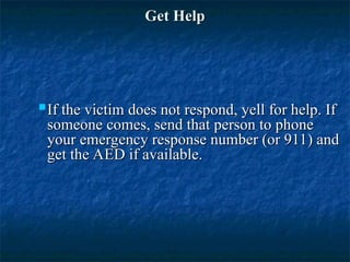 CARDIAC PULMONARY RESUSCITATION POWER POINT | PPT