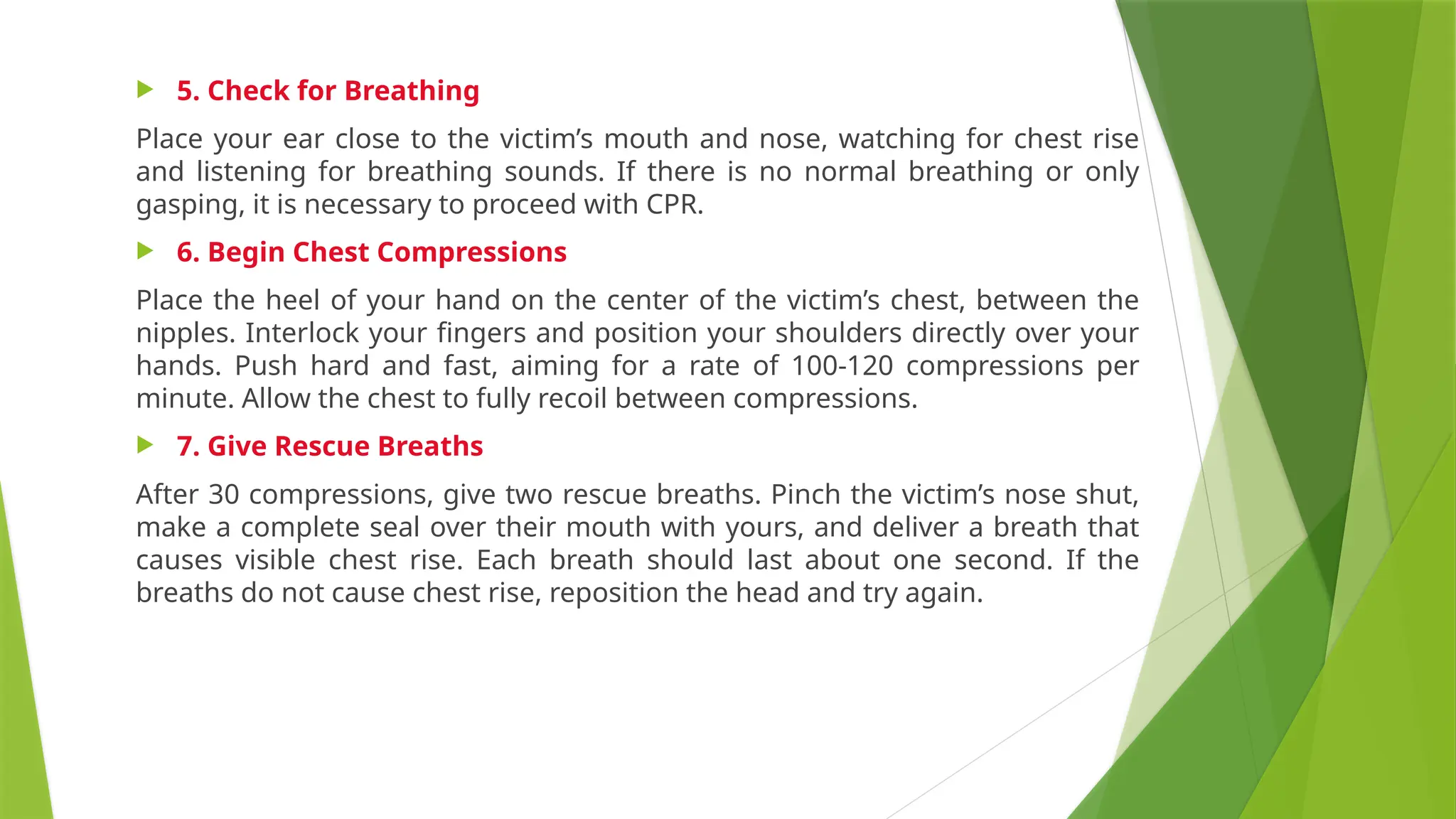 CPR methods for first aid treatments and | PPTX
