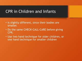 CPR for children and adults first aid.pptx