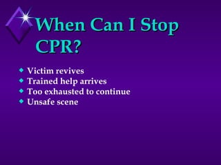 CPR Basics | PPT | First Aid | Injuries