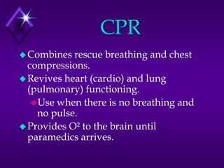 Cpr 3 (two rescuer) | PPTX