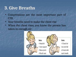 cardio pulmonary resuscitation and use of automated external ...